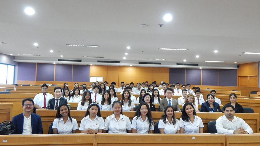 กิจกรรมปฐมนิเทศนักศึกษาจาก Kathmandu College of Management - บริหาร ...